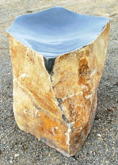 Polished Basalt Bowl | Cascade Stoneworks