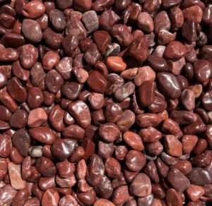 Polished Red Pebbles 1/2" - 3/4" | Cascade Stoneworks