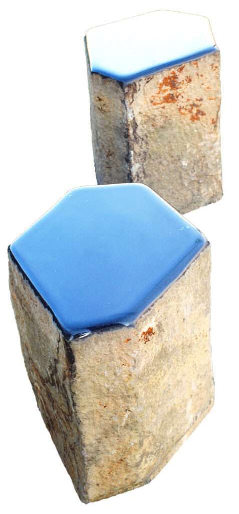 Polished Basalt Seats | Cascade Stoneworks