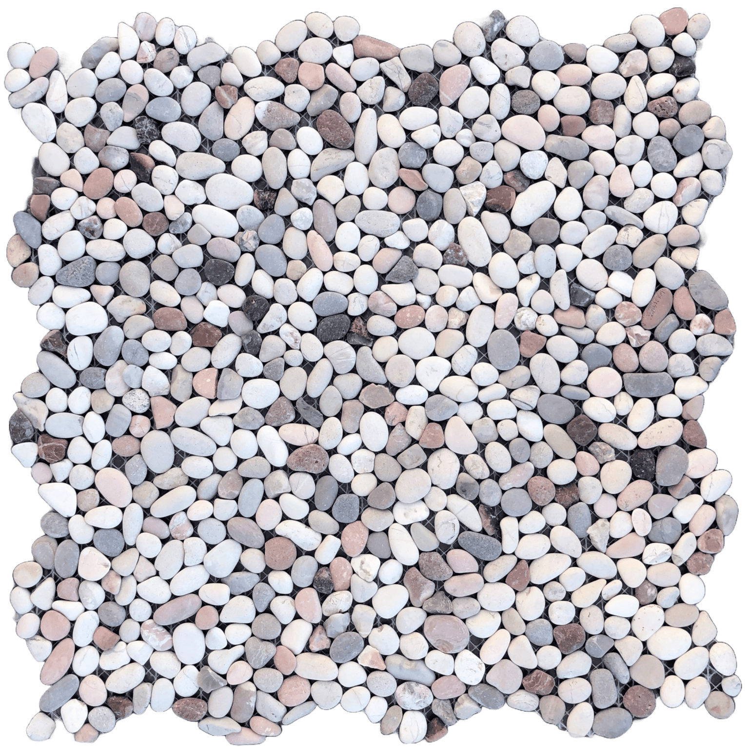 Mini Mixed Pebble Tile | Cascade Stoneworks