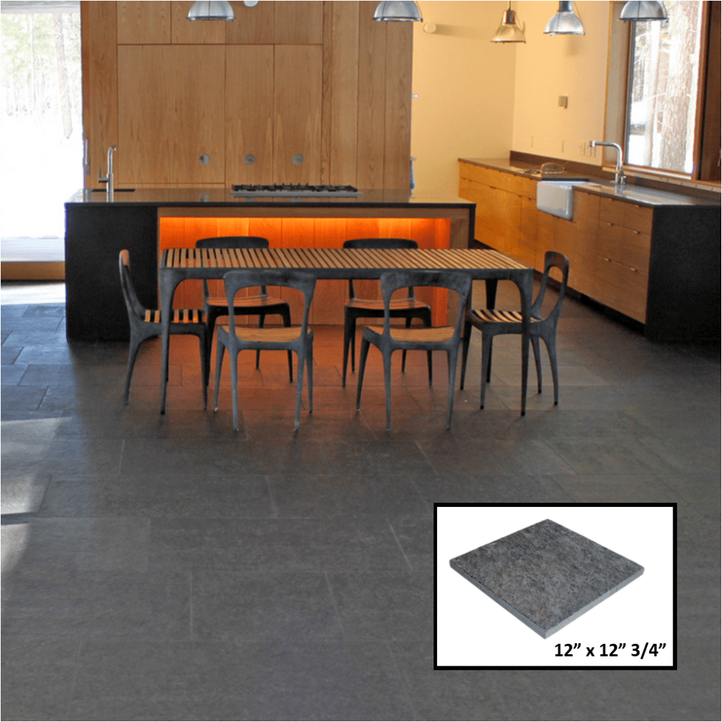 Flamed Basalt Tile Cascade Stoneworks