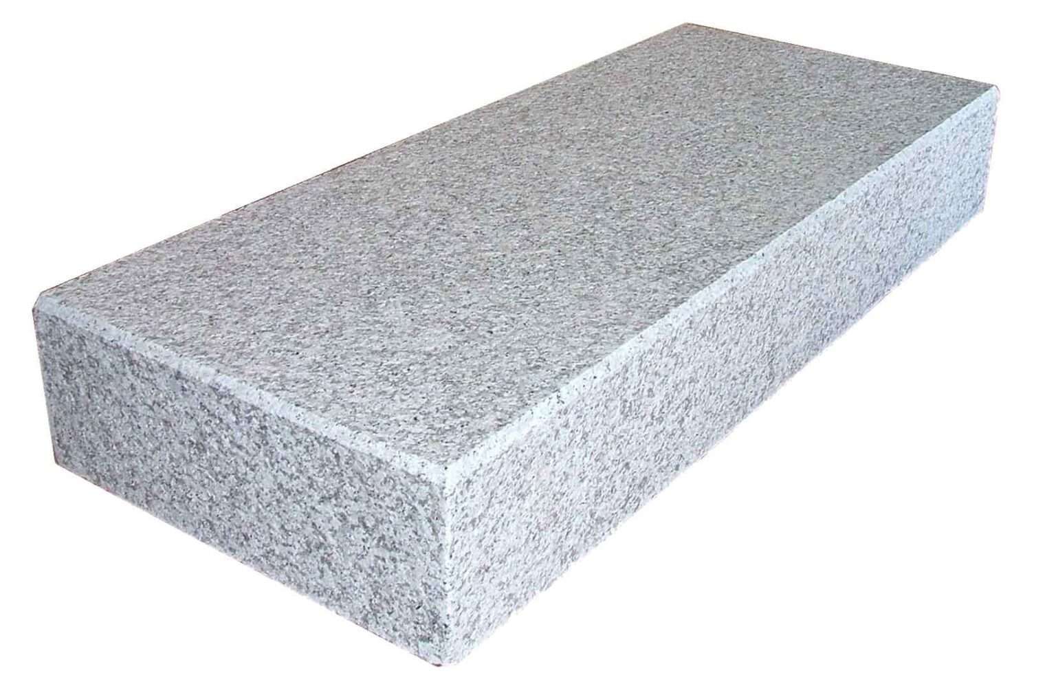 Granite Steps & Risers - Salt & Pepper - 48" X 15" X 5½ - Flamed Finish ...