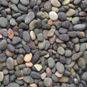 Mexican Beach Pebble, Mixed, 3/8 - 5/8" | Cascade Stoneworks