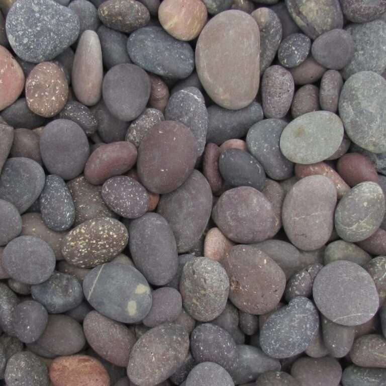 SAMPLES**** Mexican Beach Pebbles - Red | Cascade Stoneworks