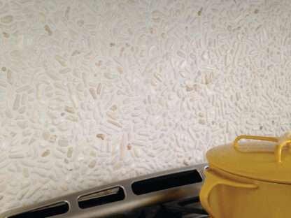 Mini Coral Pebble Tile | Cascade Stoneworks