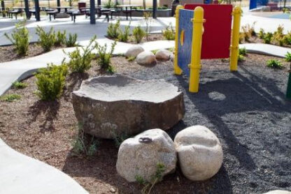 Basalt Dish Rock Columns | Cascade Stoneworks