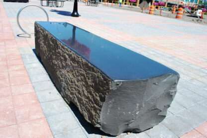 Basalt Column Bench, ~18" Tall X 20" Deep, Polished Top | Cascade ...