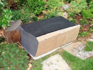 Basalt Column Bench, ~18" Tall X 20" Deep, Polished Top | Cascade ...