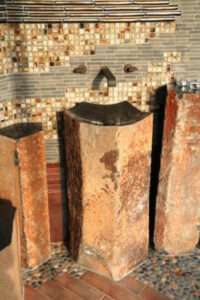 Basalt Polished Bowl Fountains | Cascade Stoneworks