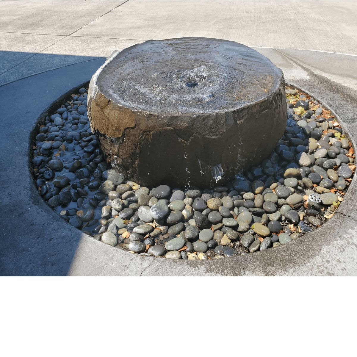 Basalt Dish, Polished Bowls & Dome Fountains | Cascade Stoneworks