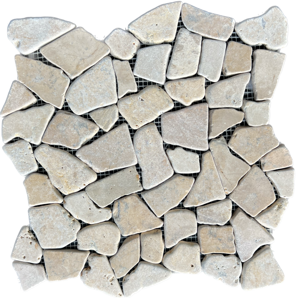 Mosaic Tan Tile | Cascade Stoneworks